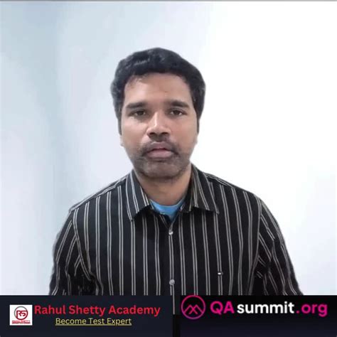 rahul shetty venkatesh on linkedin microsoft playwright