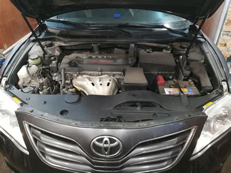 Накладка радиатора — Toyota Camry (XV40), 2,4 л, 2010 года | стайлинг ...