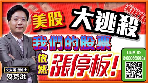 【美國大跌】，台積電重挫！買or賣 今日台股綠電領軍【天方能源】 漲停板 哪一檔金融股再創新高 ｜洪培家分析師｜【股票王