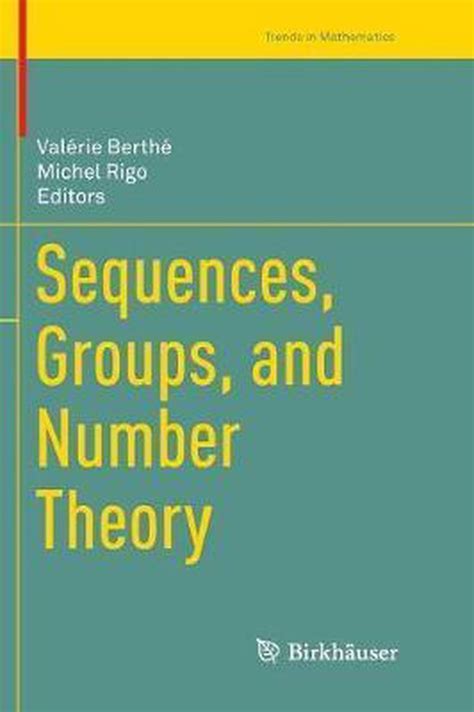 Trends In Mathematics Sequences Groups And Number Theory 9783030098742 Boeken Bol