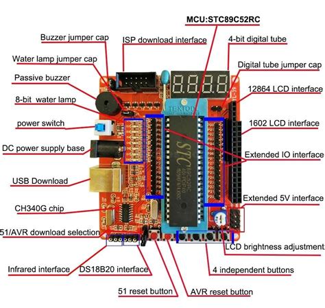 8051 Atmel At89c52 8 Bit 40 Pin Microcontroller In Pakistan
