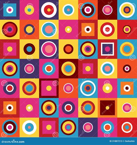 Geometric Pattern Abstract Background Stock Vector Illustration Of Kandinsky Fashion 31887213