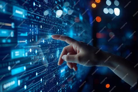 Premium Photo Big Data Technology And Data Science Analyzing Data Flow