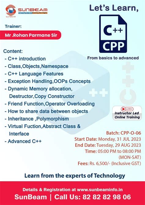 Sunbeam Institute Of Information Technology Pune Karad On Linkedin