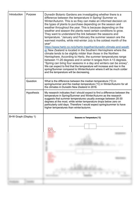 Bivariate Data Internal Plan Mathematics And Statistics Level 3