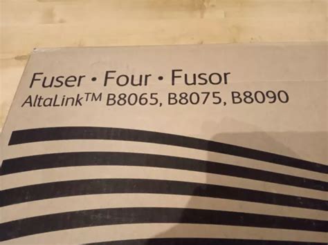 Genuine Xerox Altalink B8065 B8075 B8090 Fuser 109r00849 Brand New Vat Inc £149 99 Picclick Uk
