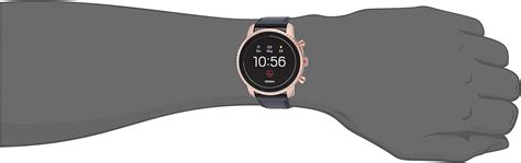 Fossil Q Explorist Gen Digital Black Silicone Strap Watch Hotsell Plain Bearing Ru