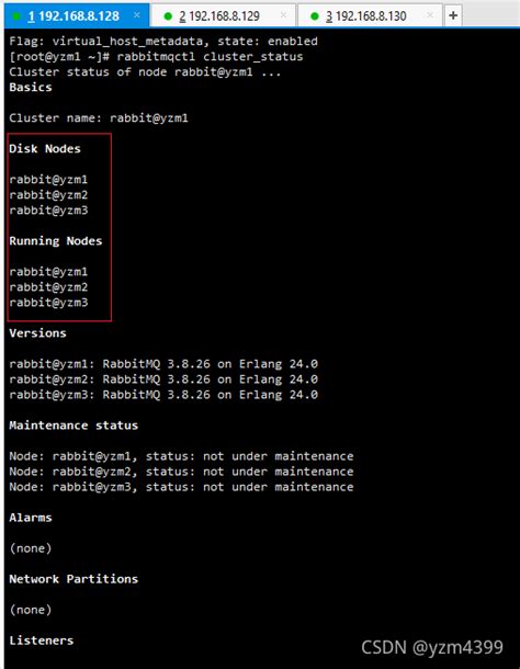 rabbitmq之集群故障恢复 rabbitmq集群节点挂了 csdn博客