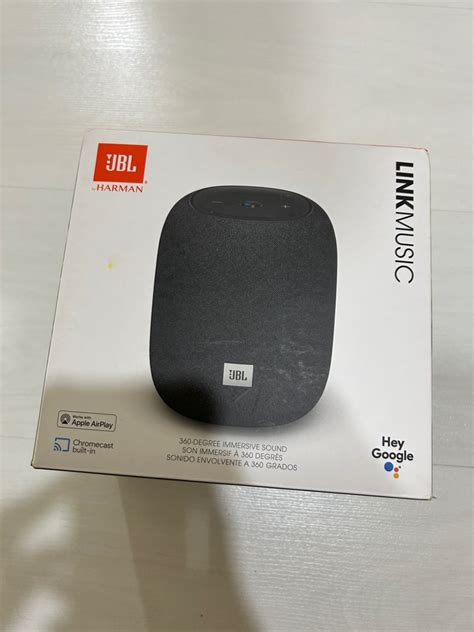 Jbl Link Music Smart Wi Fi Speaker Audio Soundbars Speakers Amplifiers On Carousell
