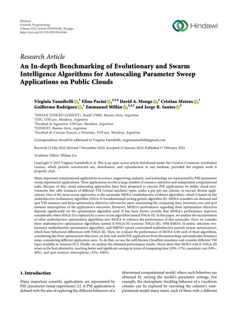 Pdf An In Depth Benchmarking Of Evolutionary And Swarm Intelligence