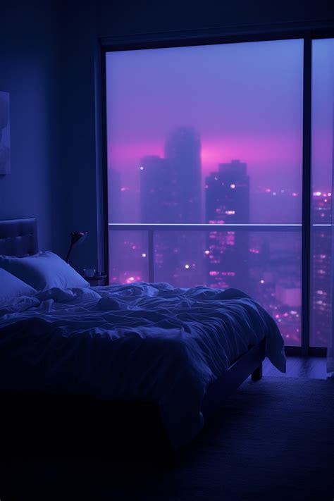Bedrooms With A Touch Of Neon Noir Aesthetics
