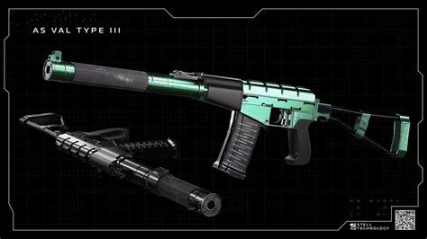 Artstation As Val Type Iii W Module Set 1 Stell Tech Game Assets