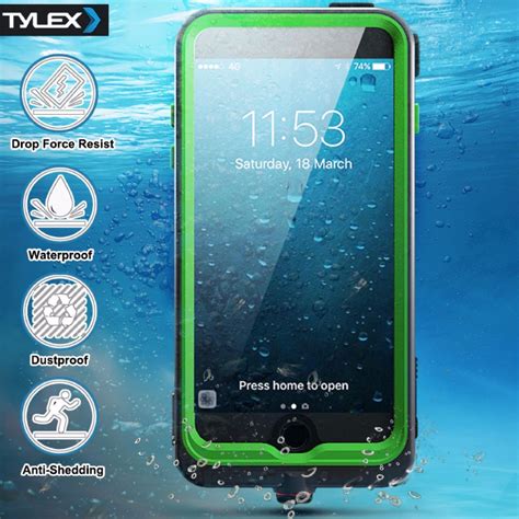 Tylex K207 Heavy Duty Full Body Case For Iphone 7plus Green Shopee Philippines
