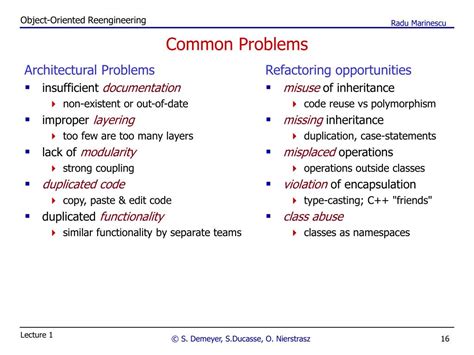 Ppt Introduction To Object Oriented Reengineering Powerpoint Presentation Id5750024