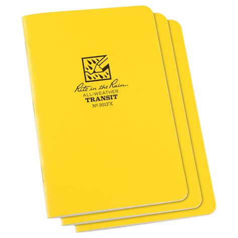 Stapled Notebook Pk 3 Grainger