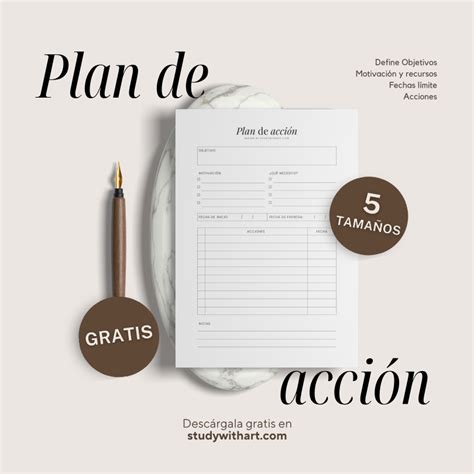 ¿qué Es Un Plan De Acción Y Cómo Crear Uno Imprimible Gratuito 2026