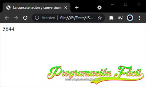 JAVASCRIPT Concatenar Strings