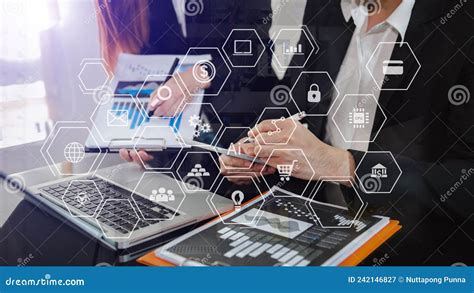 Co Working Process Team Working Coding Software Developer Work With Ar New Design Dashboard