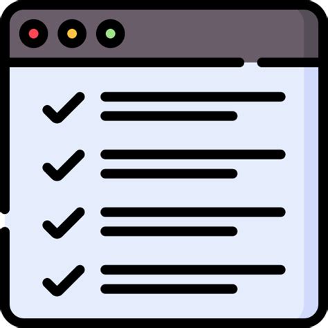 Checklist Free Web Icons