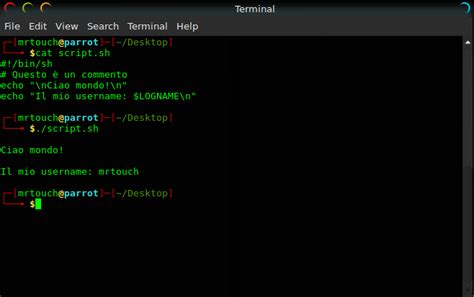 Introduzione Allo Shell Scripting Hacktips Guide Di Sicurezza