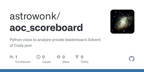 Python Library And Web App For Private Leaderboard Json Adventofcode