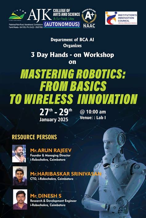 Roboticsworkshop Innovation Handsonlearning Roboticscommunity I Robochakra