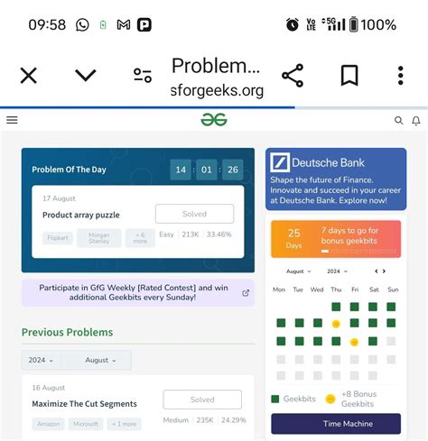 Nekkanti Vandana On Linkedin Geekstreak2024 Geeksforgeeks Codingchallenge Day25