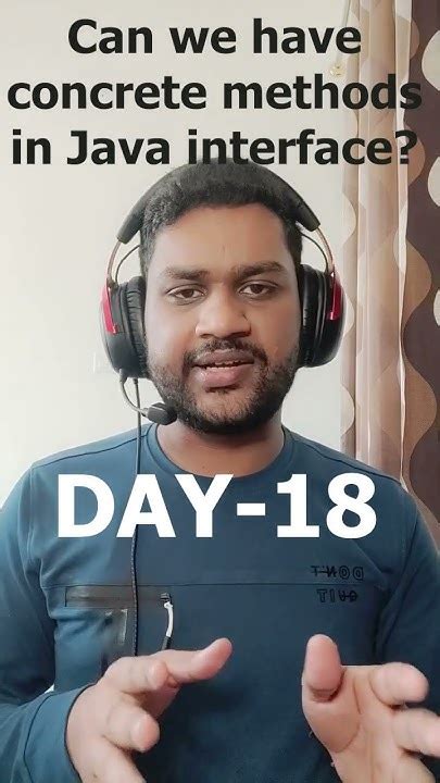 Can We Have Concrete Methods In Java Interface Shorts Java