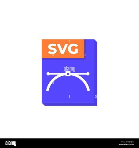 Svg File Icon Scalable Vector Graphics Format Stock Vector Image And Art