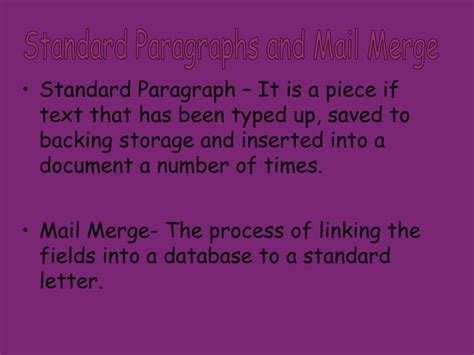 Word Processing Ppt
