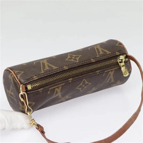 Louis Vuitton Brown Monogram Cylinder Bag Elegant Depop