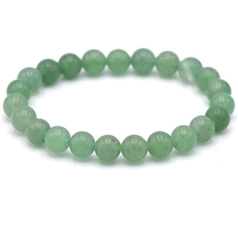 Miracles Minéraux Bracelet Perle Ronde 8 Mm Pierre Naturelle Création