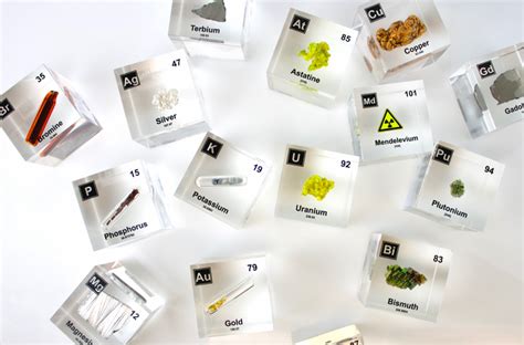 Acrylic Element Cubes Engineered Labs