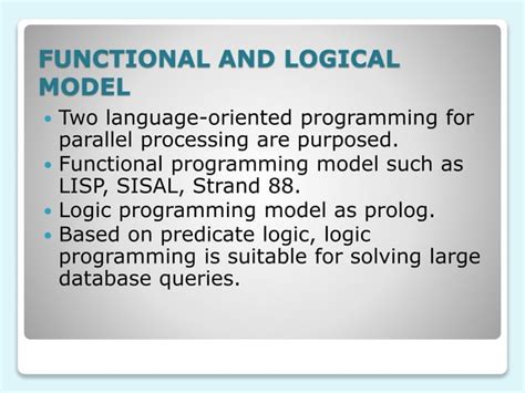 Basic Concepts Of Parallelization Pptx