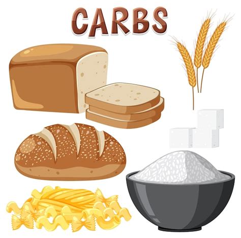 Carbohydrate Cartoon Images Free Download On Freepik