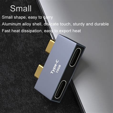 X Type C Female To Type C Male Type C Docking Station Computer Charging Data Port Power