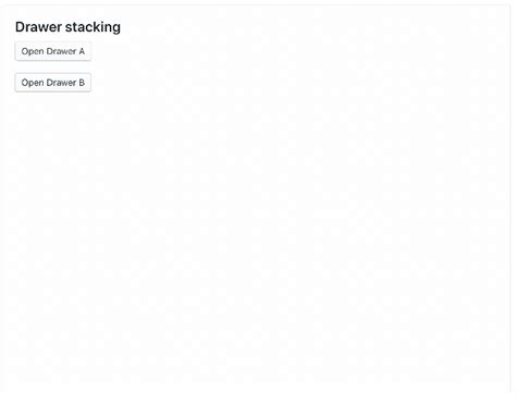 Drawer Animation Bug When Rendered Inline And Container Overflows Viewport Issue