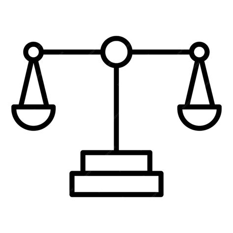 Premium Vector Impartiality Icon