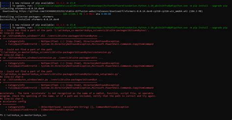Error During Installation Missing Venv Folder Causing Error · Issue