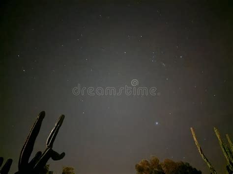 The Beautiful Arizona Night Sky Stock Image Image Of Wall Midnight 262973301