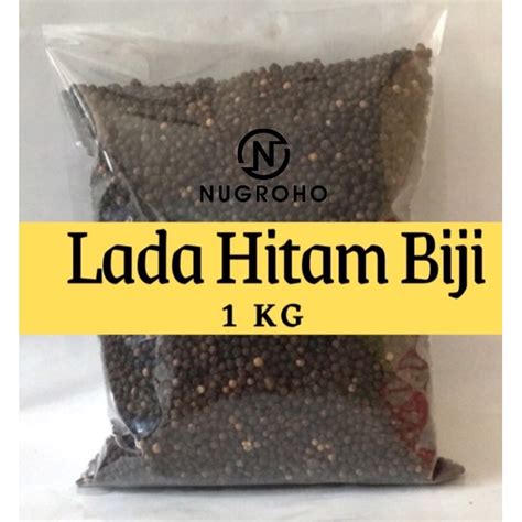 Jual Biji Lada Hitam 1 Kg Shopee Indonesia