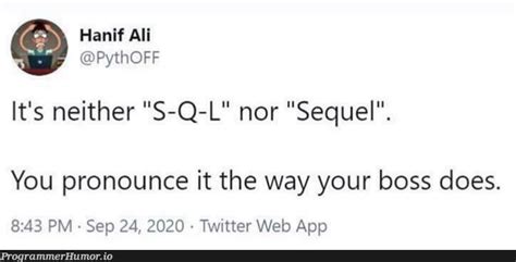 Okay ProgrammerHumor Io