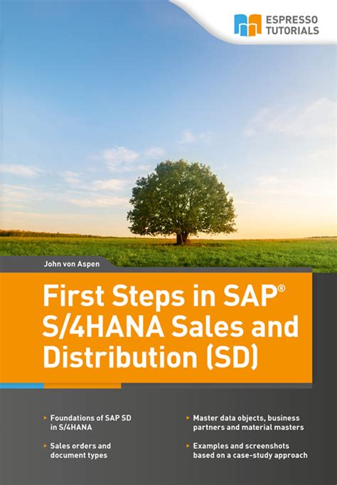 New Book Release First Steps In Sap S 4hana Sales And Distribution Sd Espresso Tutorials Blog