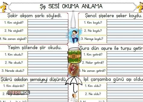 Sesi Okuma Anlama Al Mas Eduhol Etkinlik Ndir Oyun Oyna Test Z Video Zle