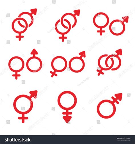 Gender Sex Logo Icon Template Set Stock Vector Royalty Free 503398909 Gender Sex Logo Icon Template Set Stock Vector Royalty Free 503398909