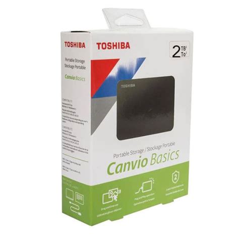 Toshiba Canvio Basics 2tb External Usb 30 Portable Hard Drive Fgee