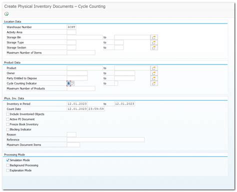 11 Ewm Physical Inventory Sap Quick Guide