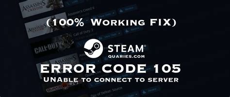 How To Fix Steam Error Code 105 Permanently