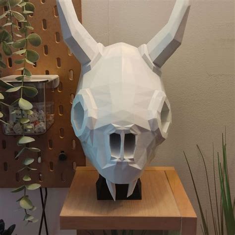 🎮 Sable Ibexii Mask With Stand Not Wearable ・ 3d File For ・cults