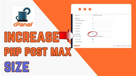 How To Increase Php Post Max Size In Wordpress Cpanel Tutorials Youtube